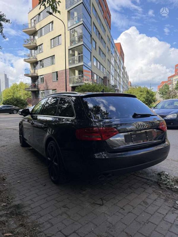Black Audi A4 2009 in Vilnius, with an engine capacity of 1.97 L and mileage of 269 thousand km for 4900 €, photo 9 on AUTOMOTO.COM.LV