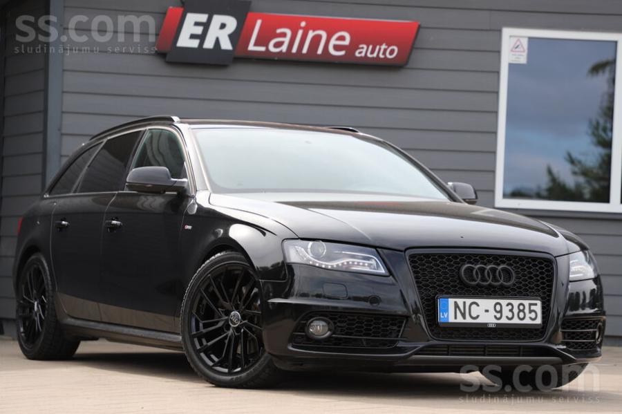 Black Audi A4 2009 in Tukums, with an engine capacity of 1.80 L and mileage of 290 thousand km for 4900 €, photo 1 on AUTOMOTO.COM.LV