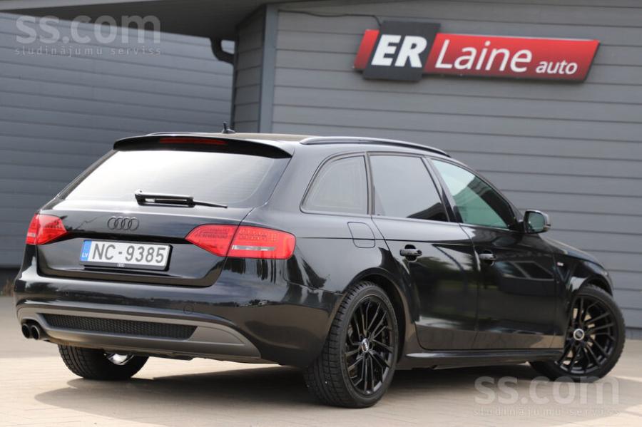 Black Audi A4 2009 in Tukums, with an engine capacity of 1.80 L and mileage of 290 thousand km for 4900 €, photo 4 on AUTOMOTO.COM.LV