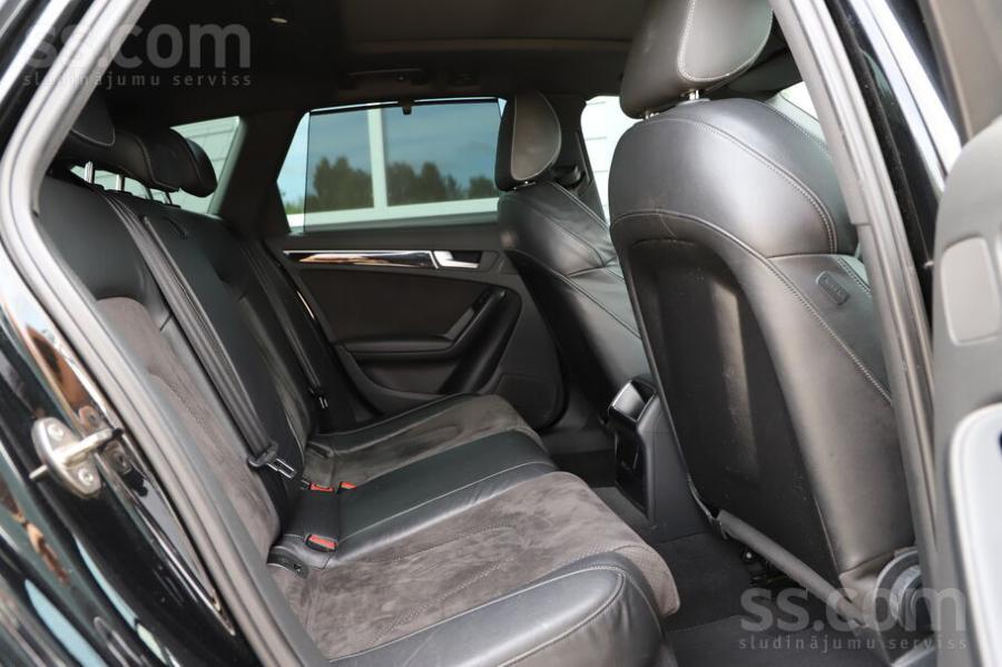 Black Audi A4 2009 in Tukums, with an engine capacity of 1.80 L and mileage of 290 thousand km for 4900 €, photo 12 on AUTOMOTO.COM.LV