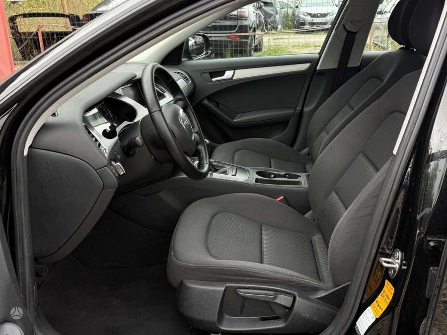 Melns Audi A4 2009 Viļņa, ar dzinēja tilpumu 2.00 L un nobraukumu 360 tūkst. km par 5050 €, foto 15 vietnē AUTOMOTO.COM.LV