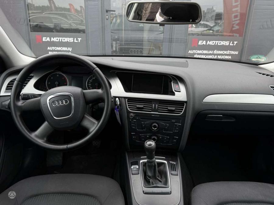 Melns Audi A4 2009 Viļņa, ar dzinēja tilpumu 2.00 L un nobraukumu 360 tūkst. km par 5050 €, foto 17 vietnē AUTOMOTO.COM.LV