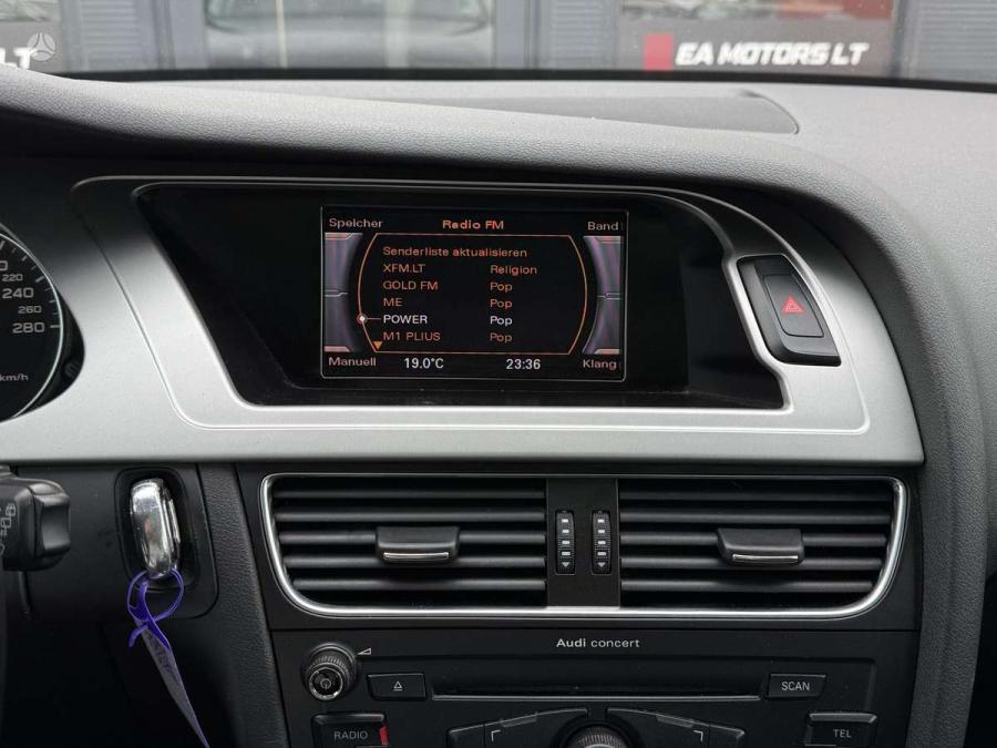 Melns Audi A4 2009 Viļņa, ar dzinēja tilpumu 2.00 L un nobraukumu 360 tūkst. km par 5050 €, foto 27 vietnē AUTOMOTO.COM.LV
