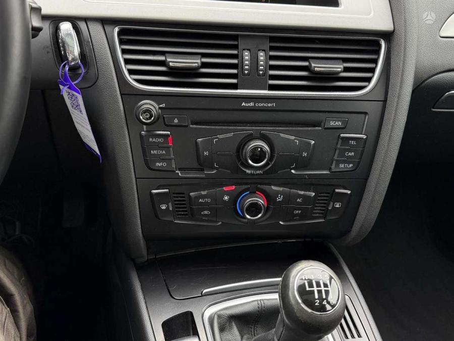 Melns Audi A4 2009 Viļņa, ar dzinēja tilpumu 2.00 L un nobraukumu 360 tūkst. km par 5050 €, foto 28 vietnē AUTOMOTO.COM.LV
