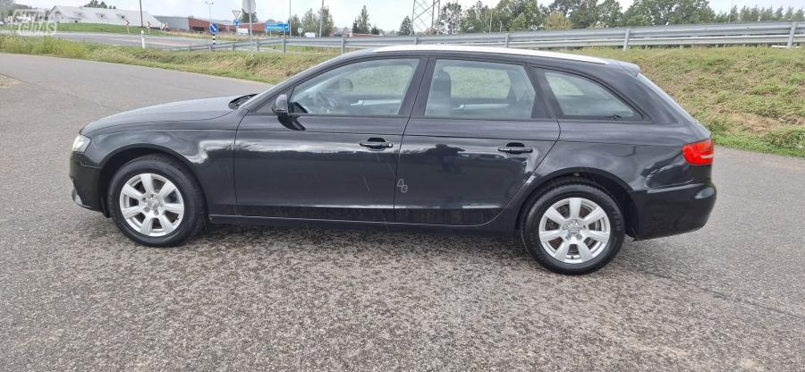 Black Audi A4 2009 in Marijampole, with an engine capacity of 2.00 L and mileage of 291 thousand km for 5200 €, photo 6 on AUTOMOTO.COM.LV