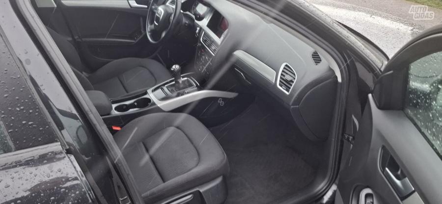 Black Audi A4 2009 in Marijampole, with an engine capacity of 2.00 L and mileage of 291 thousand km for 5200 €, photo 14 on AUTOMOTO.COM.LV