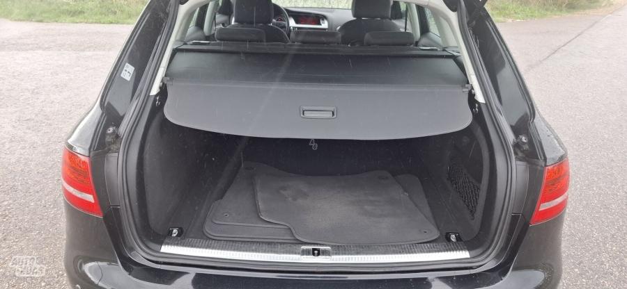Black Audi A4 2009 in Marijampole, with an engine capacity of 2.00 L and mileage of 291 thousand km for 5200 €, photo 16 on AUTOMOTO.COM.LV