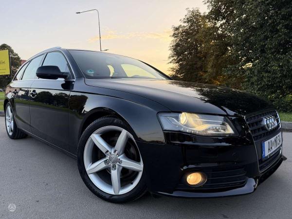 Black Audi A4 2009 in Kaunas, with an engine capacity of 1.97 L and mileage of 298 thousand km for 5300 €, photo 3 on AUTOMOTO.COM.LV