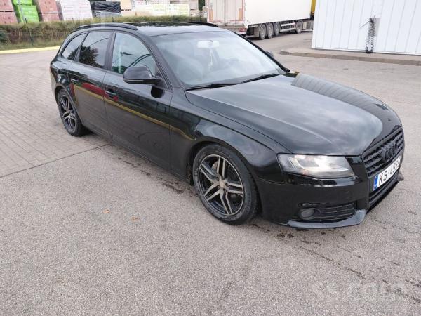 Black Audi A4 2009 in Jelgava, with an engine capacity of 3.00 L and mileage of 430 thousand km for 4300 €, photo 3 on AUTOMOTO.COM.LV