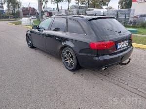 Melns Audi A4 2009 Jelgava, ar dzinēja tilpumu 3.00 L un nobraukumu 430 tūkst. km par 4300 €, foto 5 vietnē AUTOMOTO.COM.LV