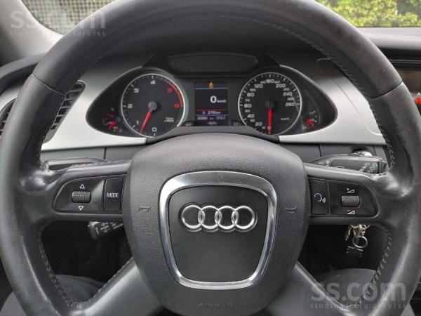 Black Audi A4 2009 in Jelgava, with an engine capacity of 3.00 L and mileage of 430 thousand km for 4300 €, photo 9 on AUTOMOTO.COM.LV