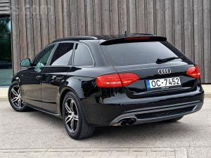Black Audi A4 2009 in Tukums, with an engine capacity of 2.00 L and mileage of 370 thousand km for 4990 €, photo 4 on AUTOMOTO.COM.LV