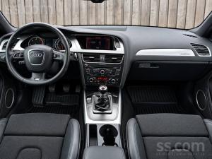 Black Audi A4 2009 in Tukums, with an engine capacity of 2.00 L and mileage of 370 thousand km for 4990 €, photo 7 on AUTOMOTO.COM.LV