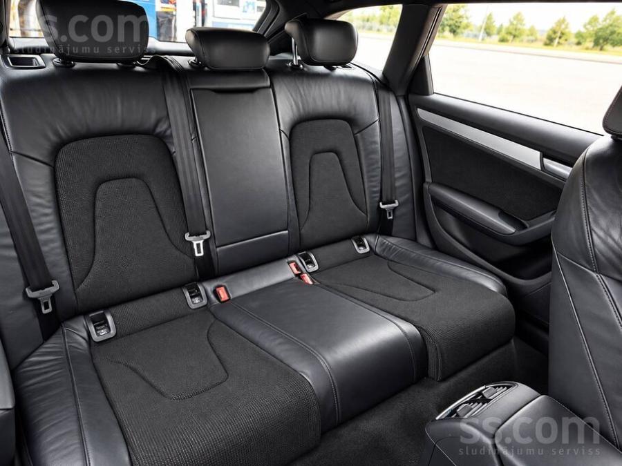 Black Audi A4 2009 in Tukums, with an engine capacity of 2.00 L and mileage of 370 thousand km for 4990 €, photo 10 on AUTOMOTO.COM.LV