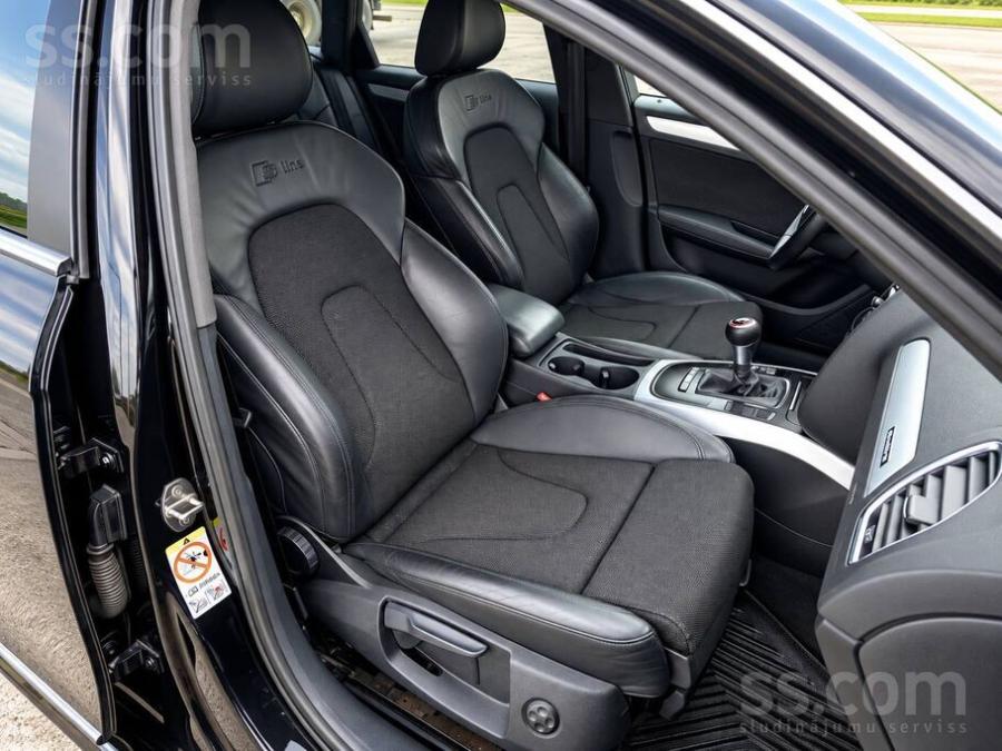 Black Audi A4 2009 in Tukums, with an engine capacity of 2.00 L and mileage of 370 thousand km for 4990 €, photo 17 on AUTOMOTO.COM.LV