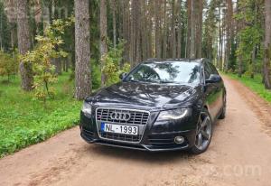 Черный Ауди А4 2009 в Салдус, объемом двигателя 3.00 л и пробегом 280 тыс. км за 6550 €, фото  на AUTOMOTO.COM.LV