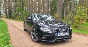 Black Audi A4 2009 in Saldus, with an engine capacity of 3.00 L and mileage of 280 thousand km for 6550 €, photo 3 on AUTOMOTO.COM.LV