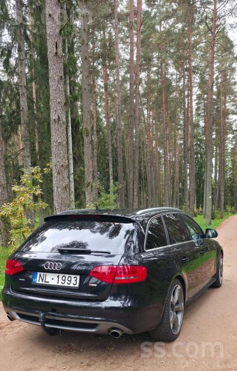 Black Audi A4 2009 in Saldus, with an engine capacity of 3.00 L and mileage of 280 thousand km for 6550 €, photo 5 on AUTOMOTO.COM.LV