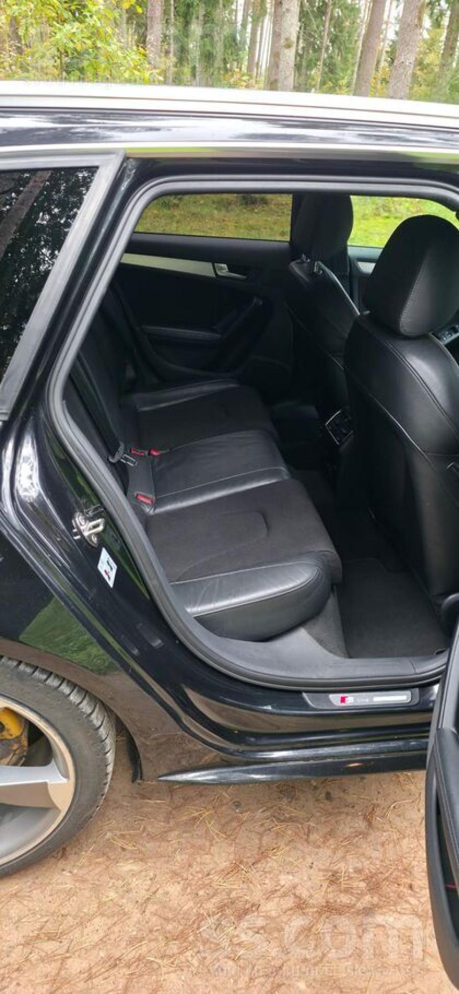 Black Audi A4 2009 in Saldus, with an engine capacity of 3.00 L and mileage of 280 thousand km for 6550 €, photo 9 on AUTOMOTO.COM.LV