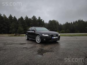 Melns Audi A4 2009 Tukums, ar dzinēja tilpumu 3.00 L un nobraukumu 334 tūkst. km par 4750 €, foto  vietnē AUTOMOTO.COM.LV