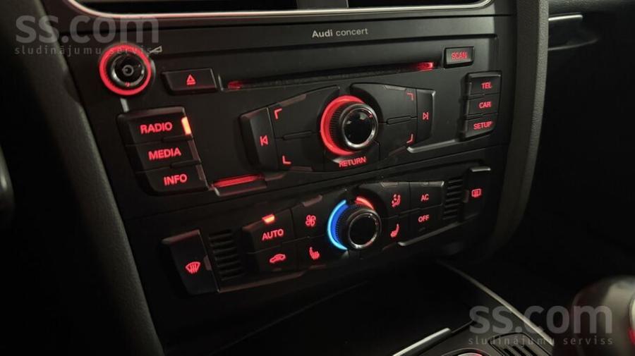 Melns Audi A4 2009 Rīga, ar dzinēja tilpumu 2.00 L un nobraukumu 207 tūkst. km par 5950 €, foto 13 vietnē AUTOMOTO.COM.LV