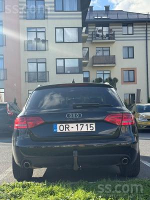 Black Audi A4 2009 in Riga, with an engine capacity of 2.70 L and mileage of 356 thousand km for 3699 €, photo 4 on AUTOMOTO.COM.LV