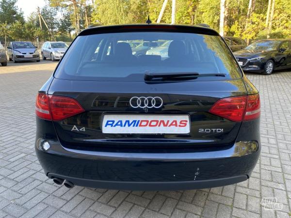 Black Audi A4 2009 in Sveicarija, with an engine capacity of 2.00 L and mileage of 176 thousand km for 3900 €, photo 6 on AUTOMOTO.COM.LV