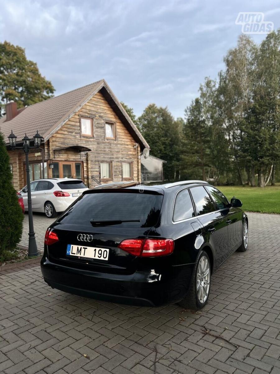 Melns Audi A4 2009 Viļņa, ar dzinēja tilpumu 2.00 L un nobraukumu 300 tūkst. km par 3600 €, foto 13 vietnē AUTOMOTO.COM.LV