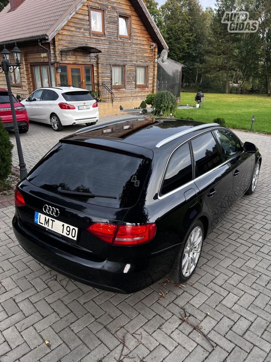 Melns Audi A4 2009 Viļņa, ar dzinēja tilpumu 2.00 L un nobraukumu 300 tūkst. km par 3600 €, foto 14 vietnē AUTOMOTO.COM.LV
