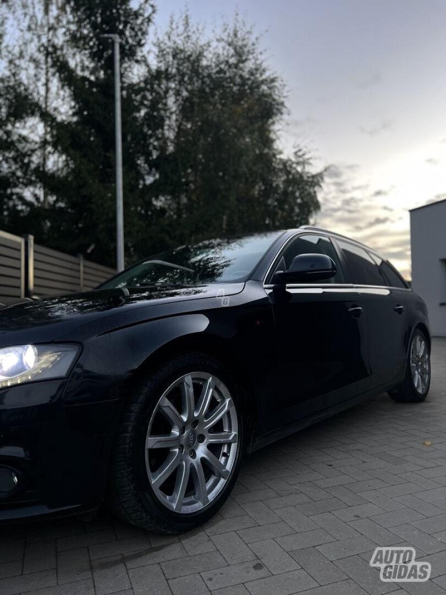 Melns Audi A4 2009 Viļņa, ar dzinēja tilpumu 2.00 L un nobraukumu 300 tūkst. km par 3600 €, foto 21 vietnē AUTOMOTO.COM.LV