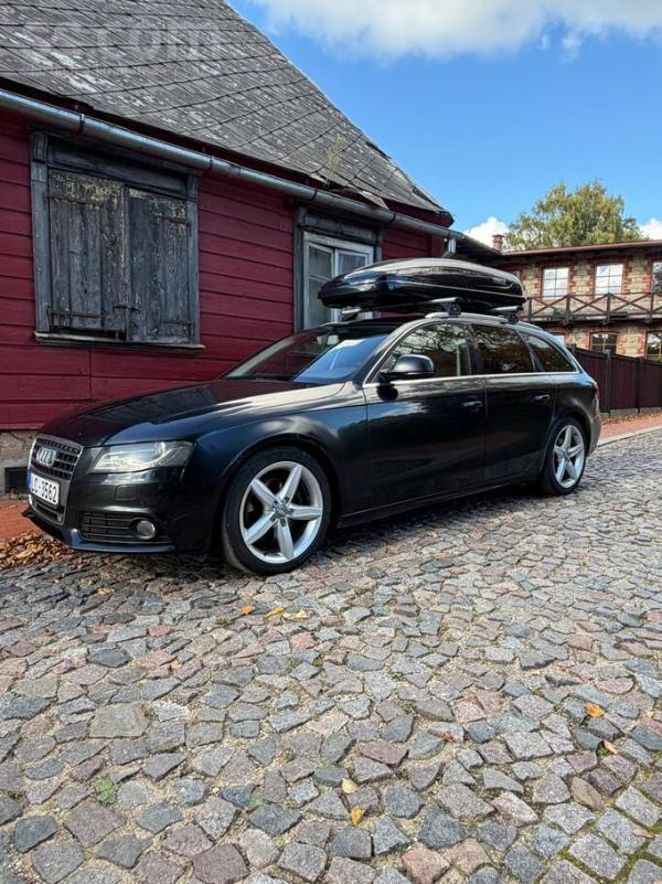 Black Audi A4 2009 in Cesis, with an engine capacity of 2.00 L and mileage of 345 thousand km for 5100 €, photo 3 on AUTOMOTO.COM.LV