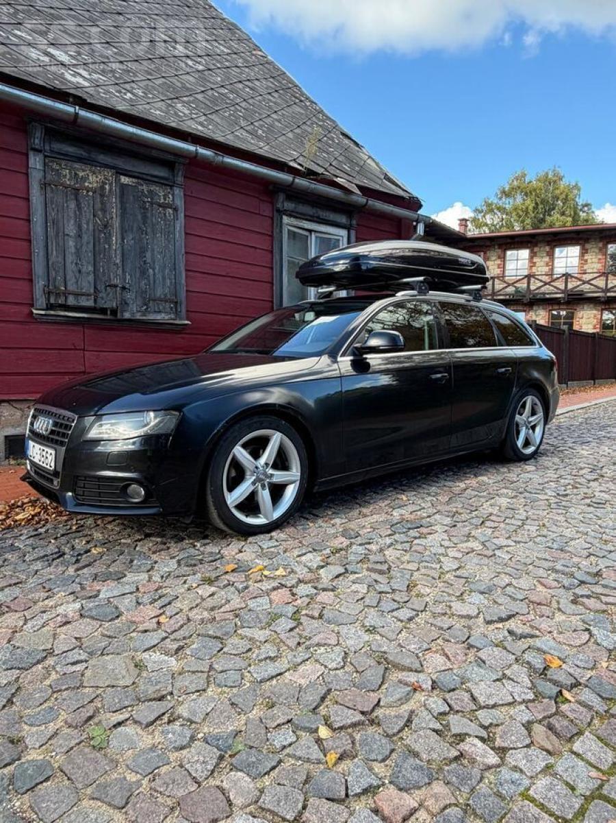 Melns Audi A4 2009 Cēsis, ar dzinēja tilpumu 2.00 L un nobraukumu 345 tūkst. km par 5100 €, foto 3 vietnē AUTOMOTO.COM.LV