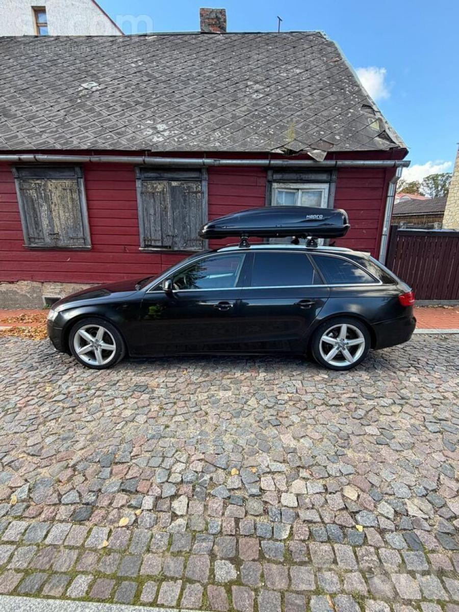 Melns Audi A4 2009 Cēsis, ar dzinēja tilpumu 2.00 L un nobraukumu 345 tūkst. km par 5100 €, foto 4 vietnē AUTOMOTO.COM.LV