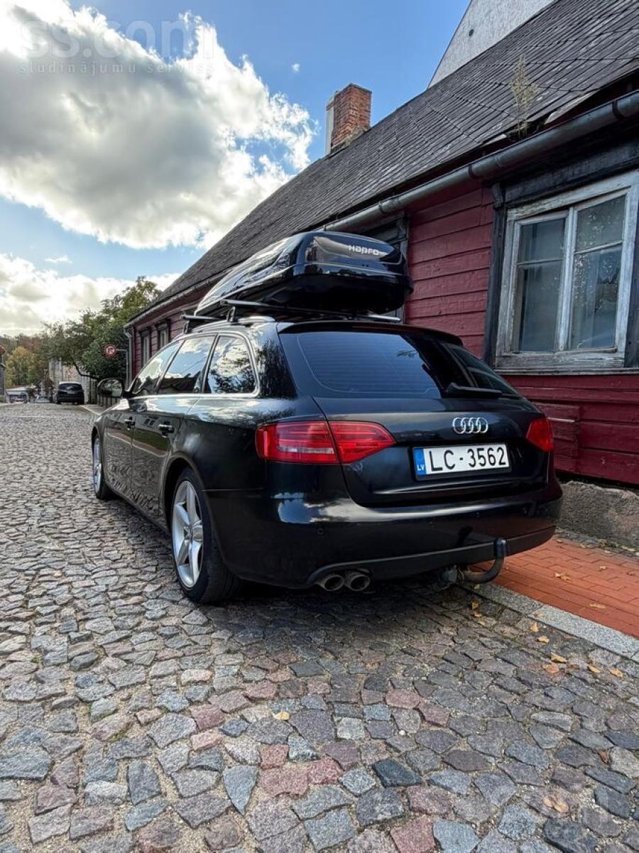 Melns Audi A4 2009 Cēsis, ar dzinēja tilpumu 2.00 L un nobraukumu 345 tūkst. km par 5100 €, foto 5 vietnē AUTOMOTO.COM.LV
