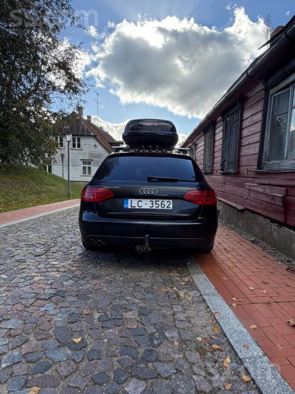 Black Audi A4 2009 in Cesis, with an engine capacity of 2.00 L and mileage of 345 thousand km for 5100 €, photo 6 on AUTOMOTO.COM.LV