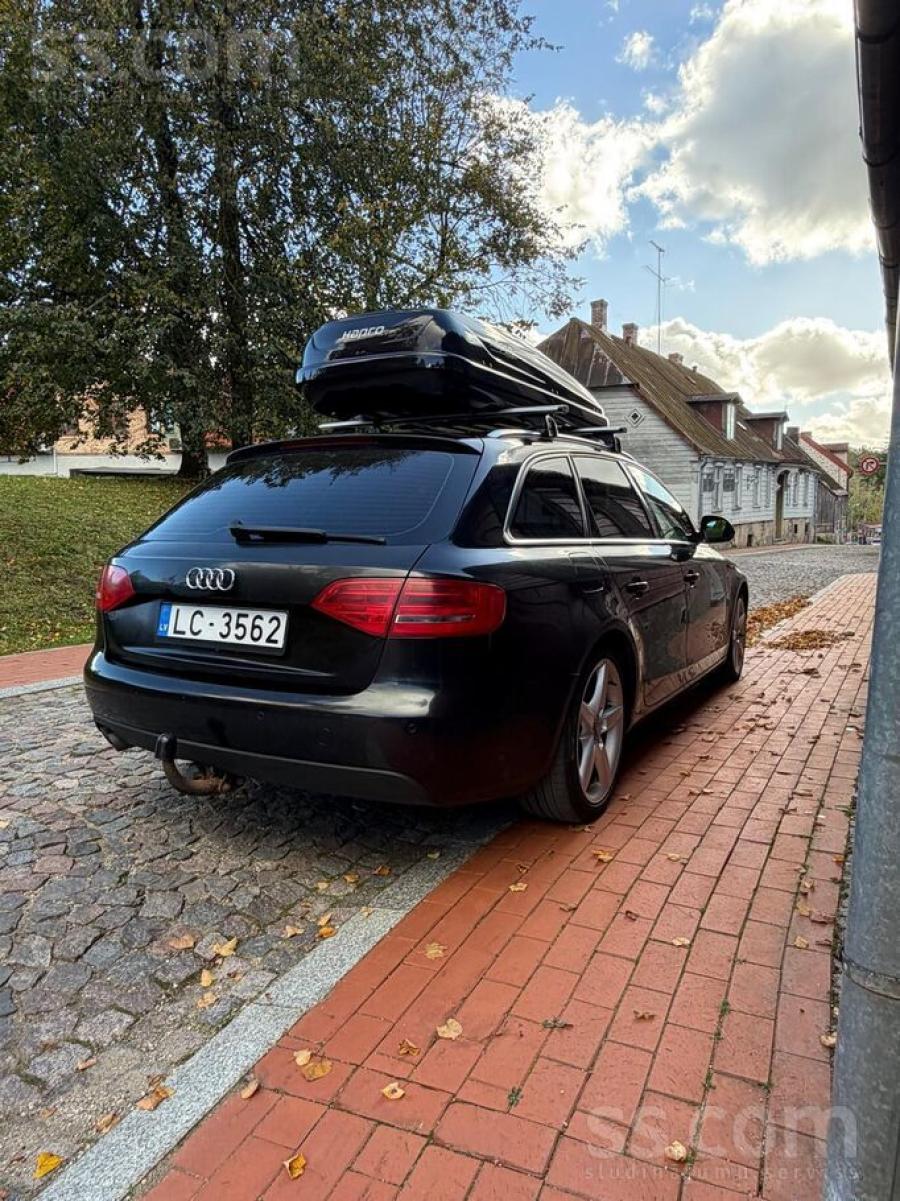 Melns Audi A4 2009 Cēsis, ar dzinēja tilpumu 2.00 L un nobraukumu 345 tūkst. km par 5100 €, foto 7 vietnē AUTOMOTO.COM.LV