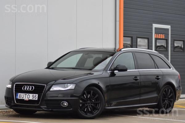 Melns Audi A4 2009 Rīga, ar dzinēja tilpumu 3.00 L un nobraukumu 305 tūkst. km par 6950 €, foto 1 vietnē AUTOMOTO.COM.LV
