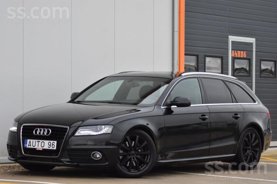 Melns Audi A4 2009 Rīga, ar dzinēja tilpumu 3.00 L un nobraukumu 305 tūkst. km par 6950 €, foto 1 vietnē AUTOMOTO.COM.LV