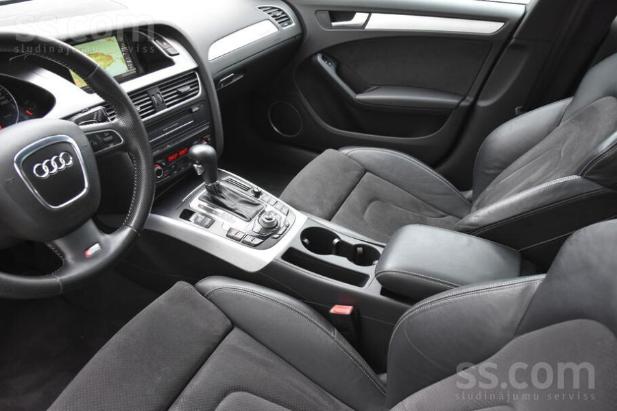 Melns Audi A4 2009 Rīga, ar dzinēja tilpumu 3.00 L un nobraukumu 305 tūkst. km par 6950 €, foto 10 vietnē AUTOMOTO.COM.LV