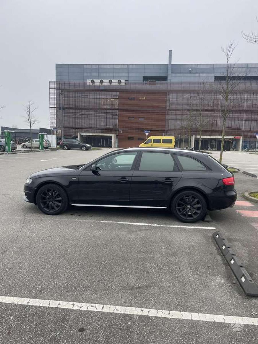 Black Audi A4 2010 in Klaipeda, with an engine capacity of 1.97 L and mileage of 324 thousand km for 3850 €, photo 3 on AUTOMOTO.COM.LV