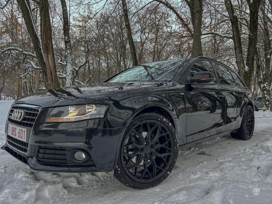 Black Audi A4 2010 in Kaunas, with an engine capacity of 1.97 L and mileage of 335 thousand km for 5650 €, photo 9 on AUTOMOTO.COM.LV