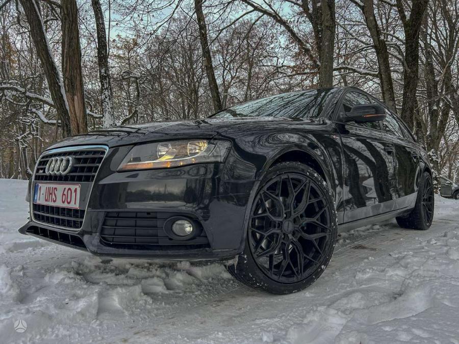 Black Audi A4 2010 in Kaunas, with an engine capacity of 1.97 L and mileage of 335 thousand km for 5650 €, photo 11 on AUTOMOTO.COM.LV