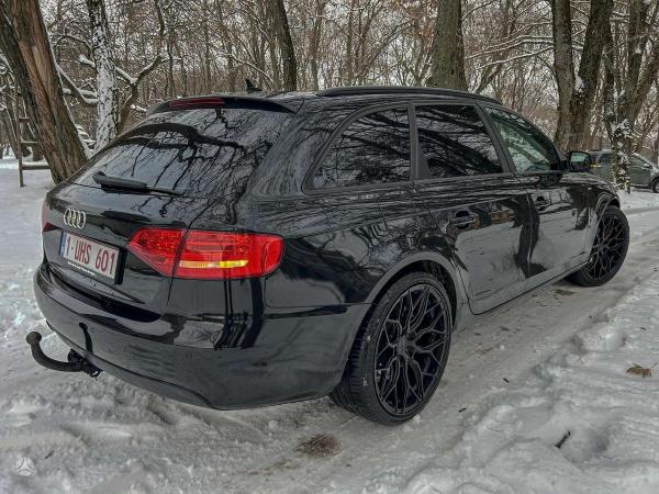 Black Audi A4 2010 in Kaunas, with an engine capacity of 1.97 L and mileage of 335 thousand km for 5650 €, photo 4 on AUTOMOTO.COM.LV