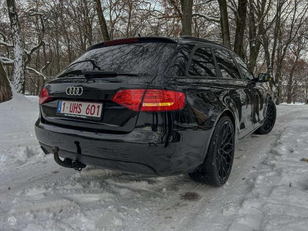Black Audi A4 2010 in Kaunas, with an engine capacity of 1.97 L and mileage of 335 thousand km for 5650 €, photo 6 on AUTOMOTO.COM.LV