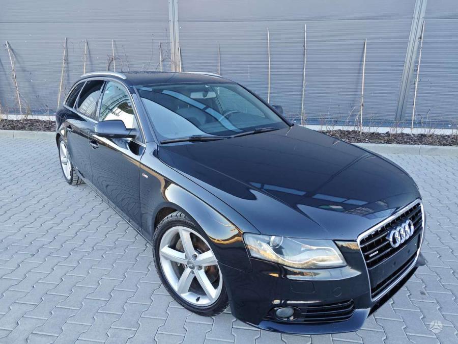 Black Audi A4 2010 in Vilnius, with an engine capacity of 2.97 L and mileage of 280 thousand km for 5800 €, photo 3 on AUTOMOTO.COM.LV