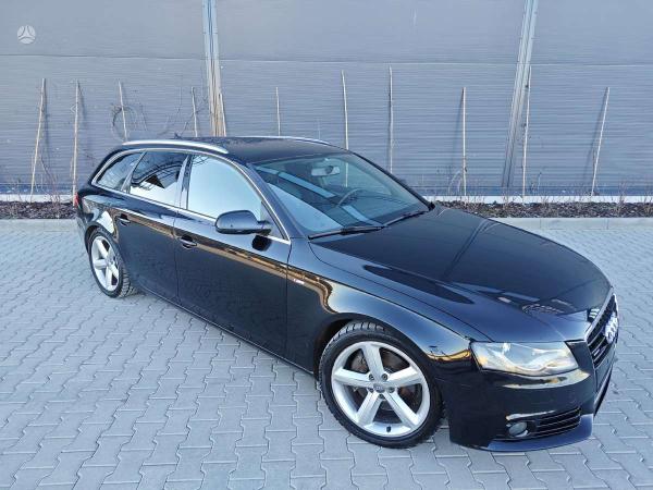 Melns Audi A4 2010 Viļņa, ar dzinēja tilpumu 2.97 L un nobraukumu 280 tūkst. km par 5800 €, foto 4 vietnē AUTOMOTO.COM.LV