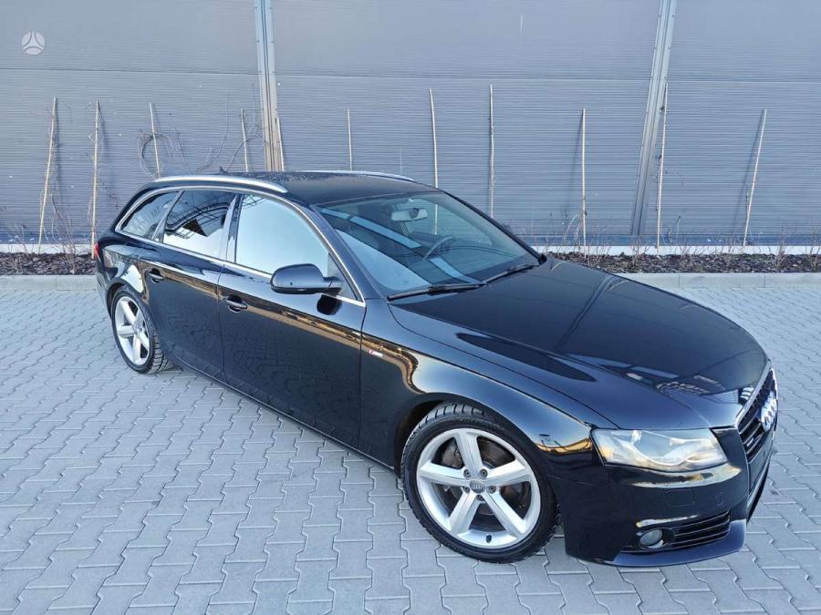 Black Audi A4 2010 in Vilnius, with an engine capacity of 2.97 L and mileage of 280 thousand km for 5800 €, photo 4 on AUTOMOTO.COM.LV