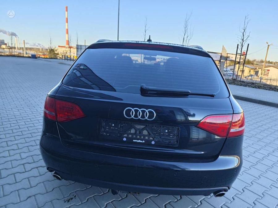 Black Audi A4 2010 in Vilnius, with an engine capacity of 2.97 L and mileage of 280 thousand km for 5800 €, photo 6 on AUTOMOTO.COM.LV