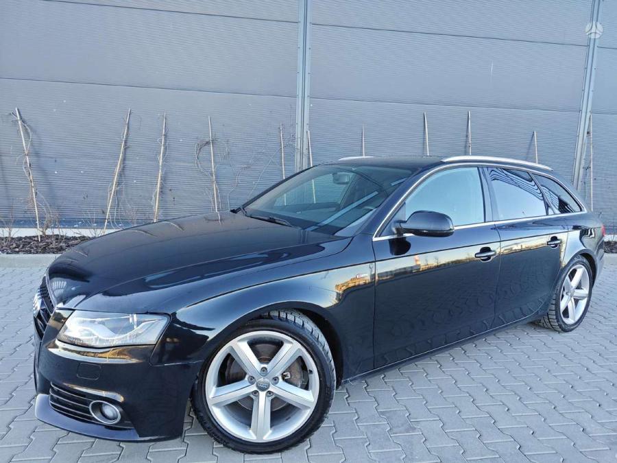 Black Audi A4 2010 in Vilnius, with an engine capacity of 2.97 L and mileage of 280 thousand km for 5800 €, photo 11 on AUTOMOTO.COM.LV