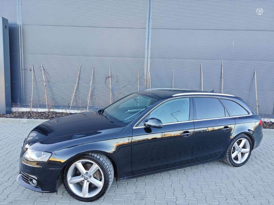 Black Audi A4 2010 in Vilnius, with an engine capacity of 2.97 L and mileage of 280 thousand km for 5800 €, photo 12 on AUTOMOTO.COM.LV